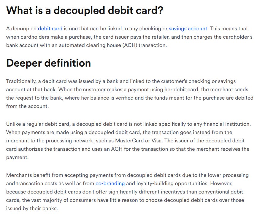 Long Take: Plaid's payments ecosystem & Affirm's decoupled debit card ...