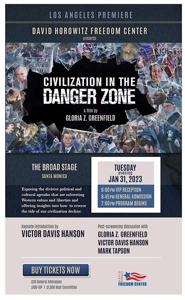 Civilization in the Danger Zone - by Mark Tapson