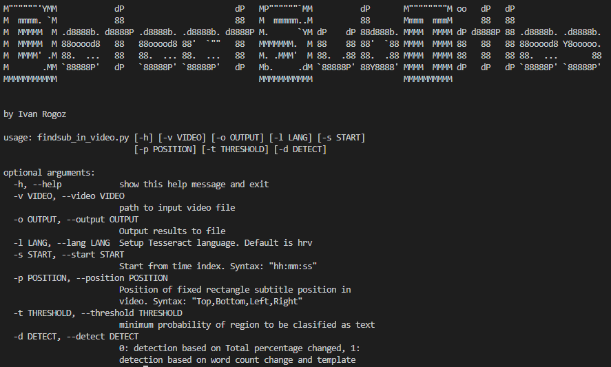 Simple Subtitle extractor using OpenCV and Python
