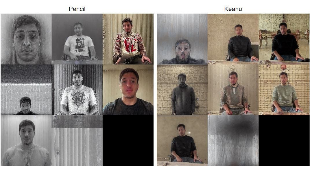 Dreambooth Face Training Experiments - 25 Combos of Learning Rates and ...