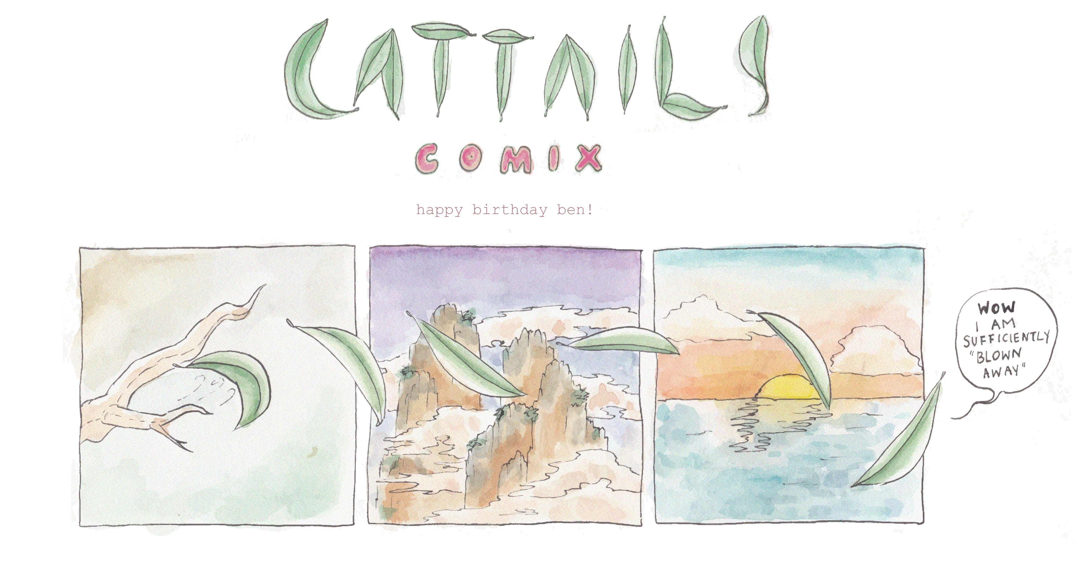 Blown. - Cattails Comix