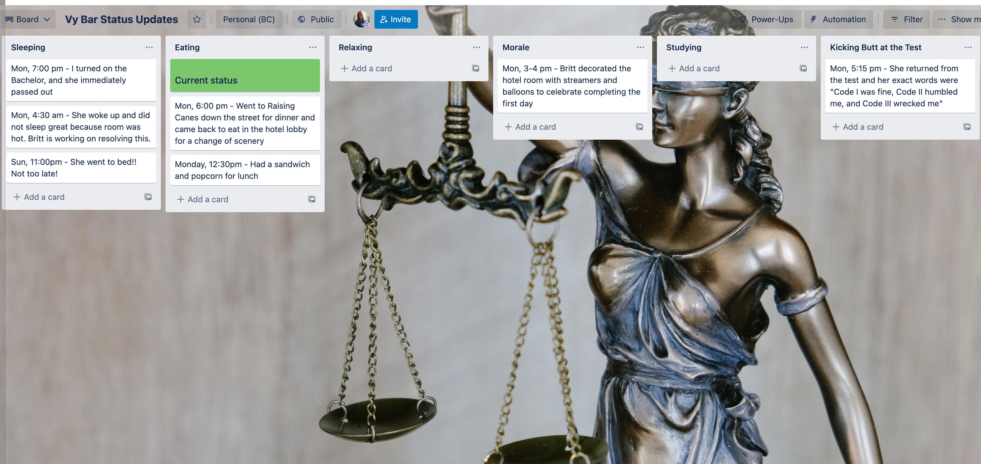Creating a Status Updater with Trello - by Brittany Joiner