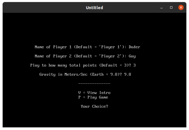 Compiling QuickBASIC's Gorillas on Linux... surprisingly tricky