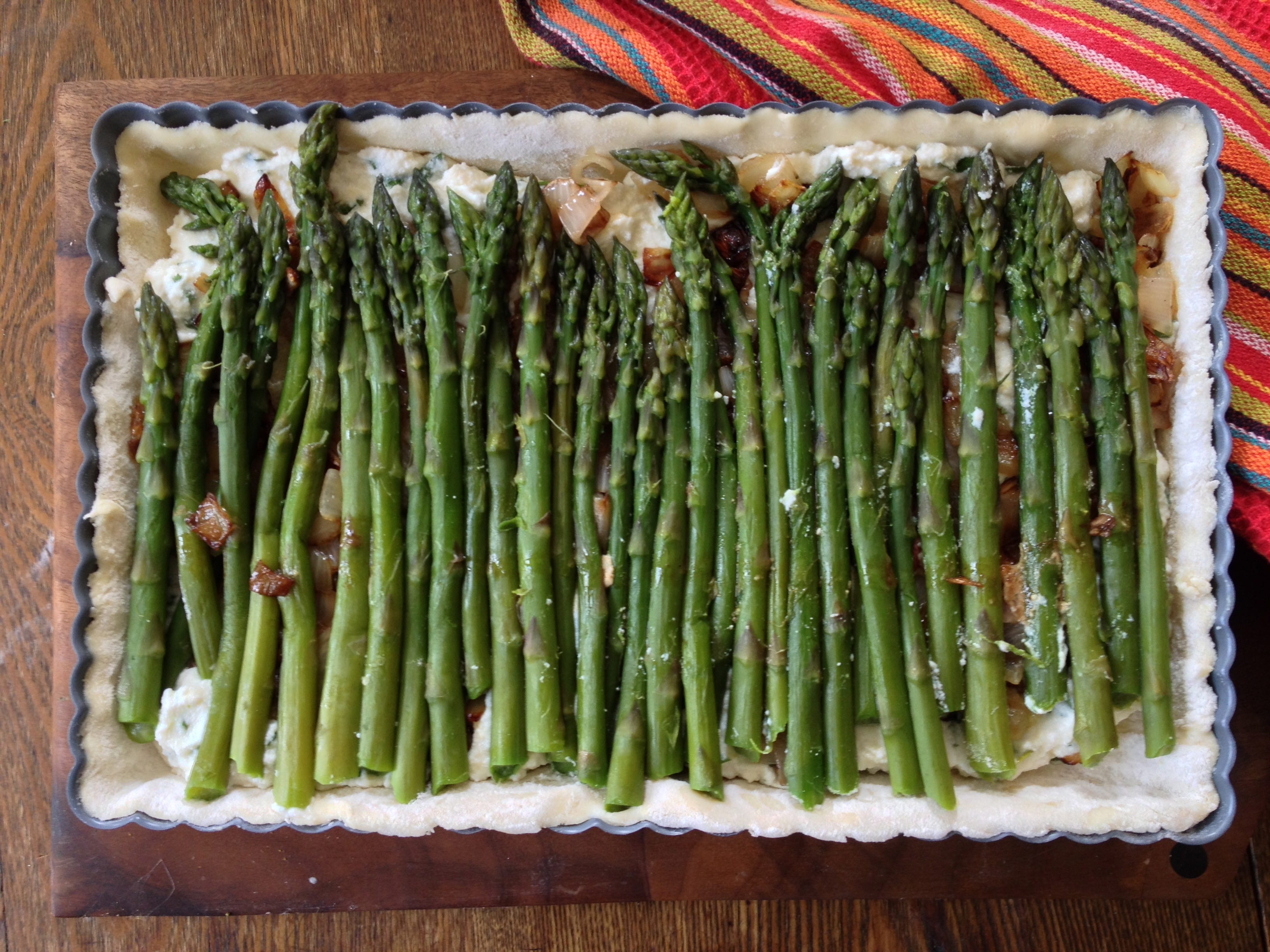 Savory Spring Tarts - by Ellen Ecker Ogden