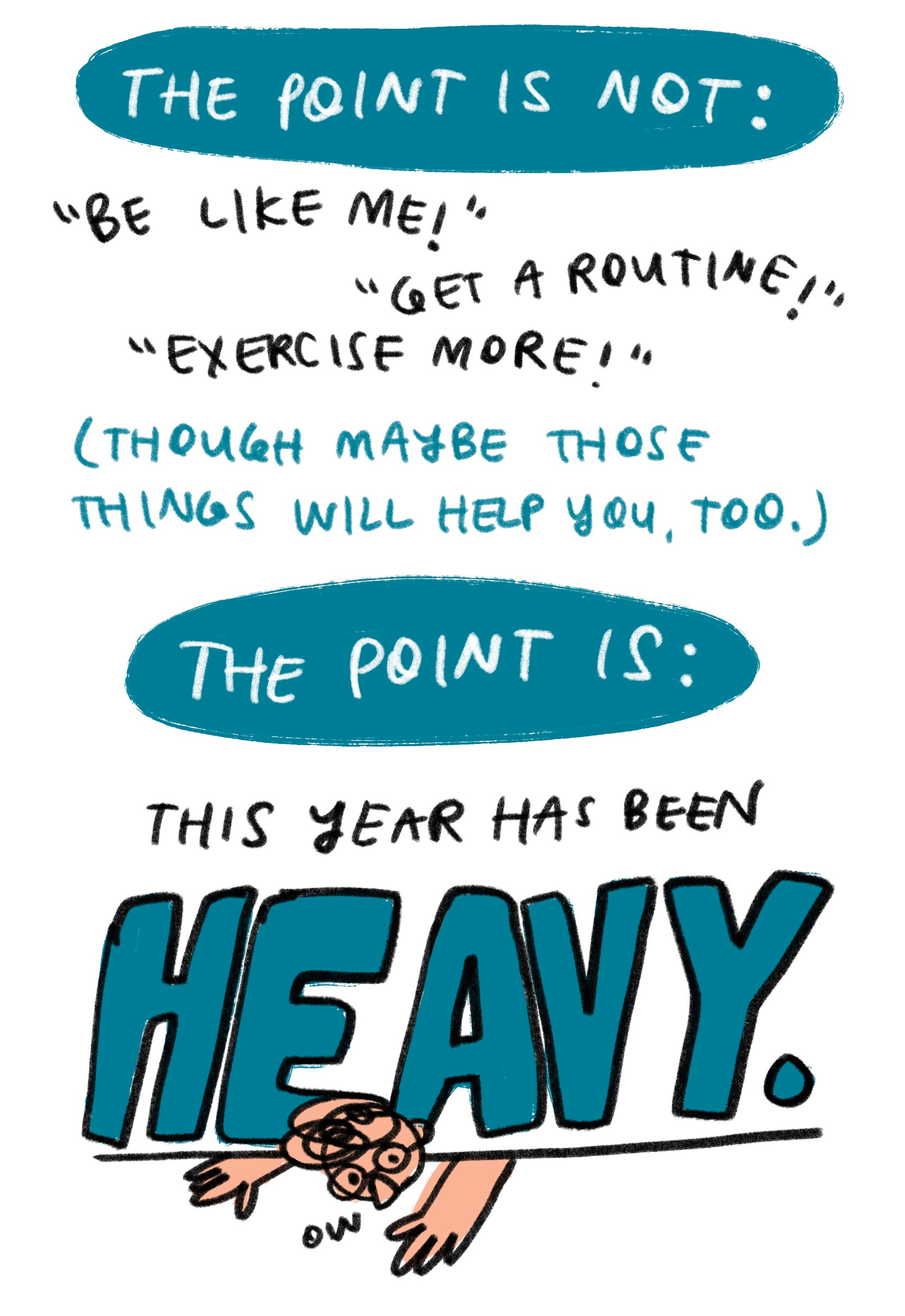 it's been a while - by alex testere - YOU CAN DO THIS