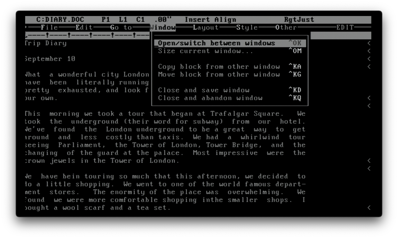 The History of Wordstar - by Bradford Morgan White