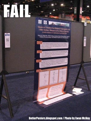 When posters fail - by Zen Faulkes - Better Posters