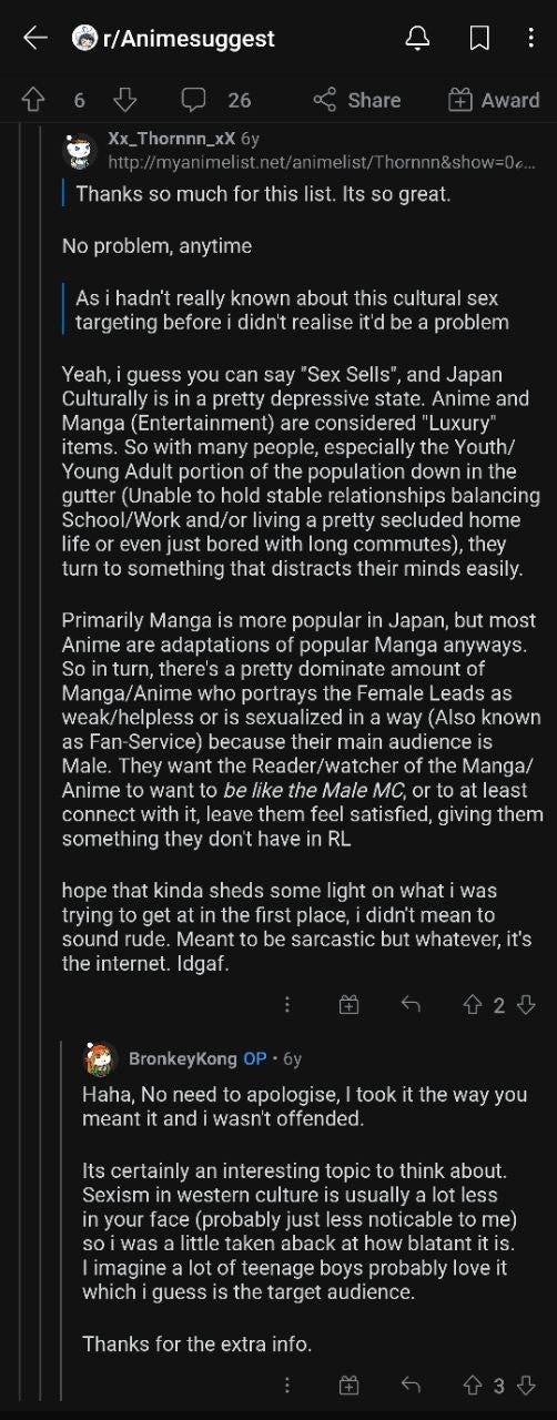 Anime and Male Entitlement: How Men Defend Perversion and Pedophilia