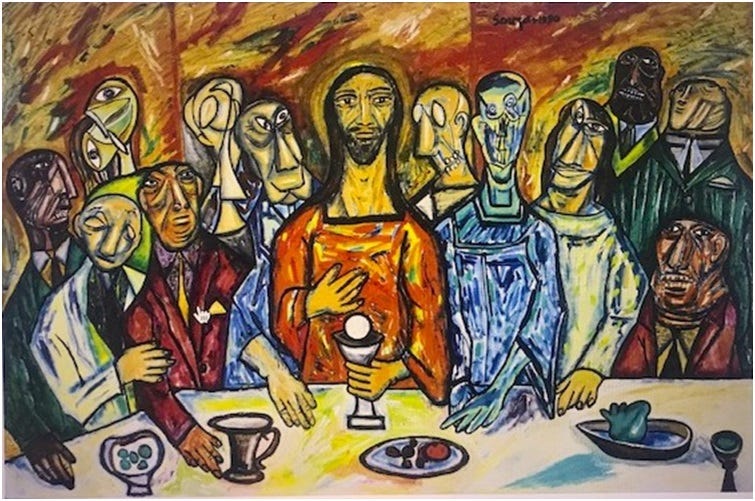 Indian artists focus on the drama of The Last Supper