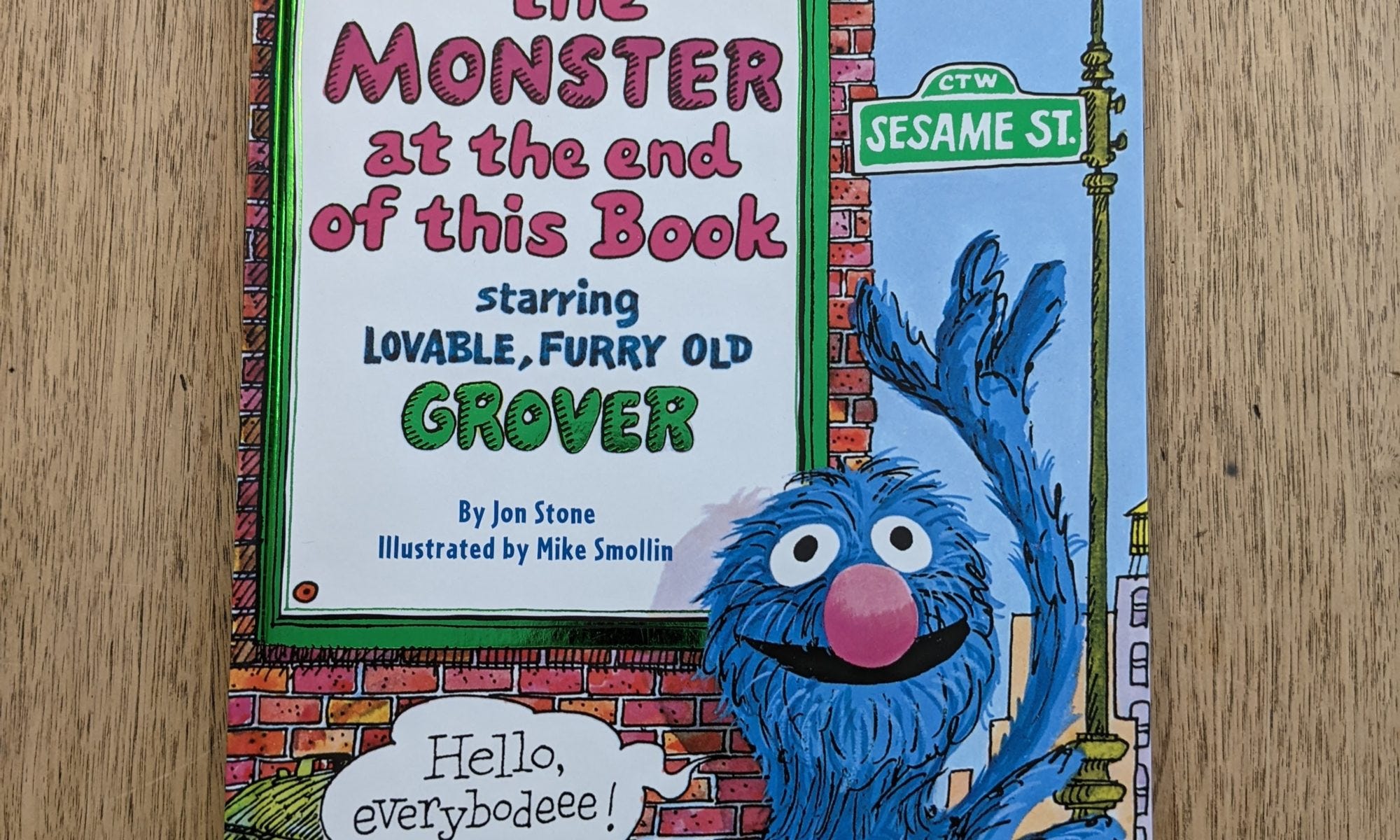 📌 Some Thoughts on "The Monster at the End of this Book"
