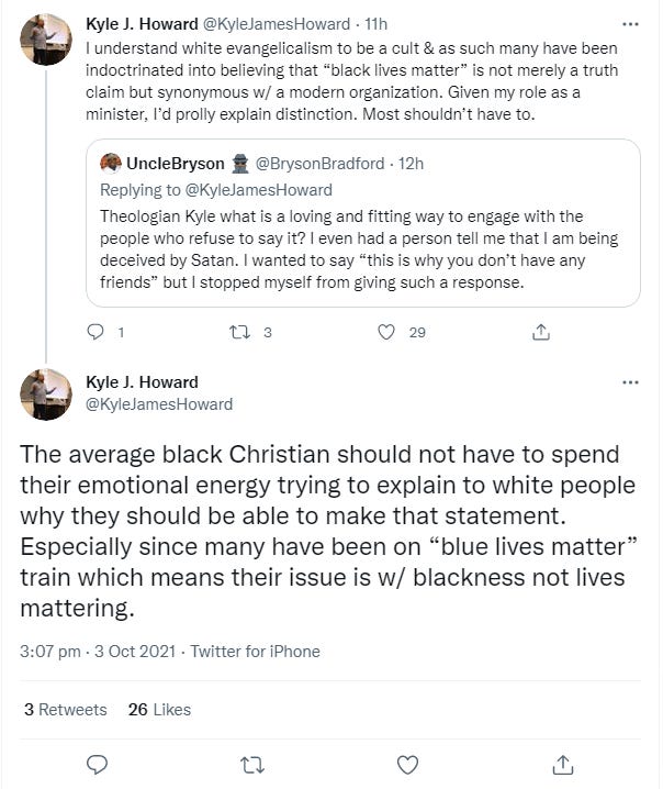 Kyle J. Howard Makes His Most Racist and Demonic Statements Yet!