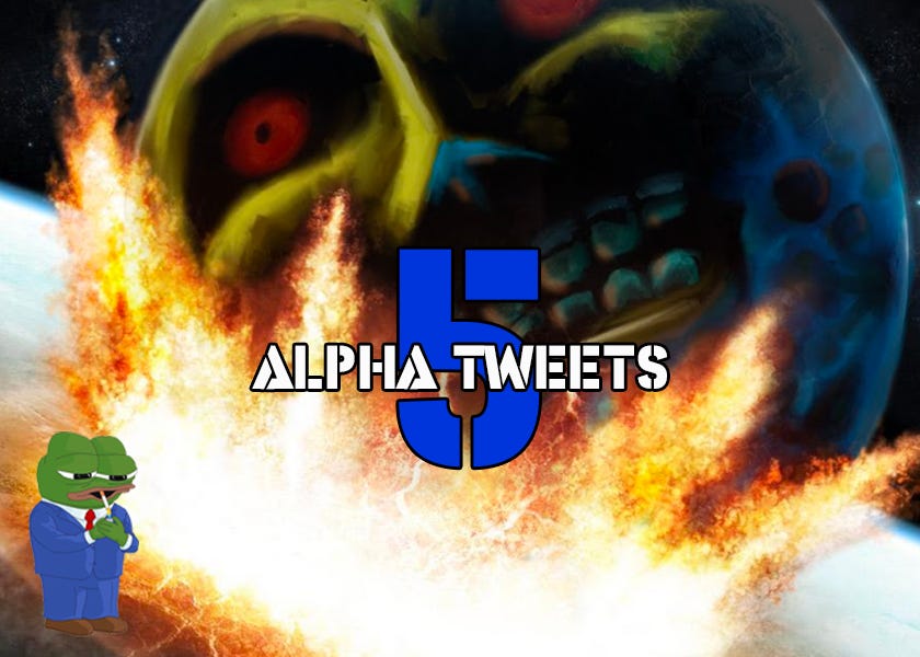 5 Alpha Tweets - How the Terra Attack Unfolded, Good ETH Merge News & More
