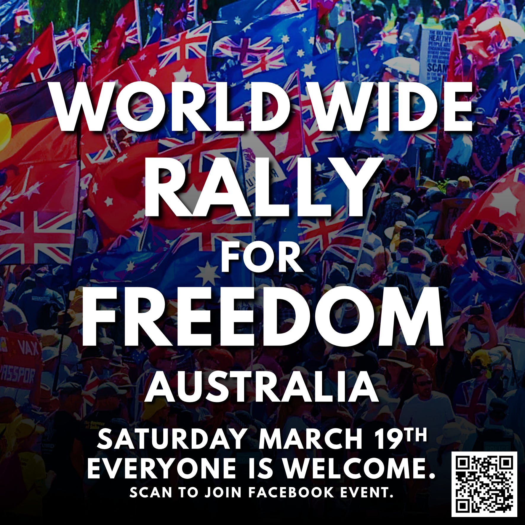 World Wide Rally For Freedom 7.0 - Australia - March 19th