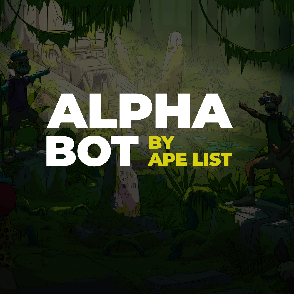 Introducing The Alphabot By Ape List By Chrismassimo