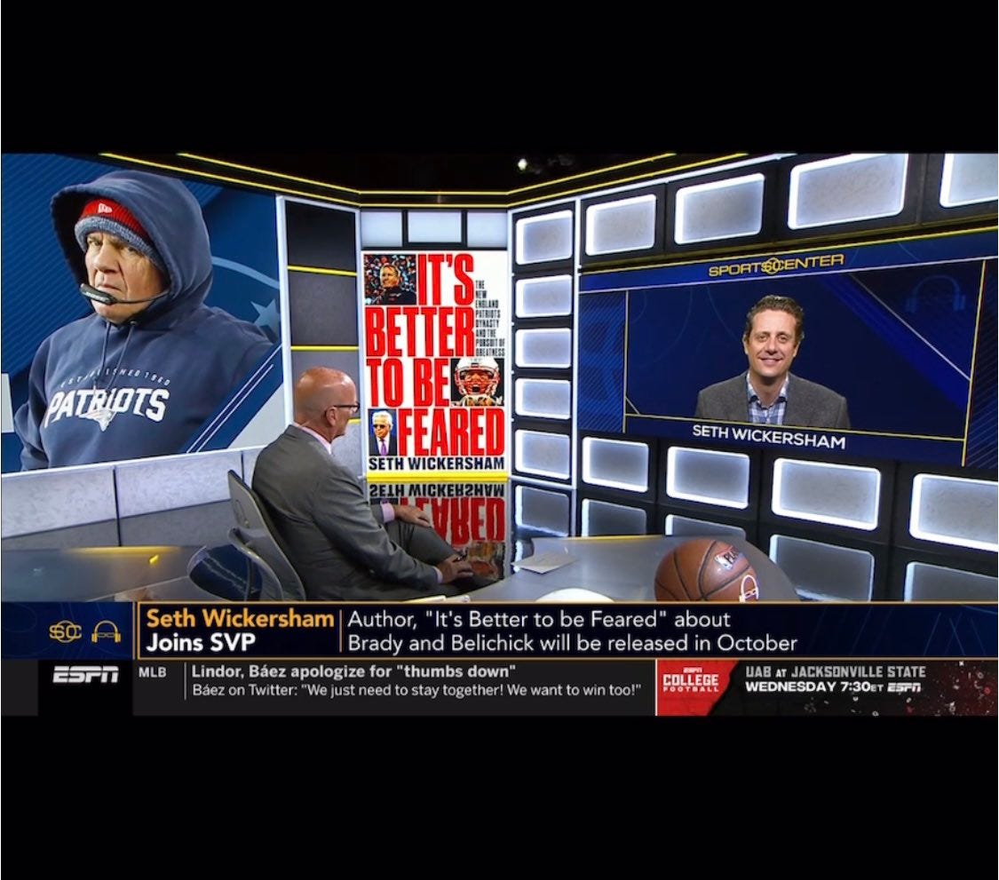 Seth Wickersham: "Mi trabajo es mostrar cómo es el deporte detrás de la ...