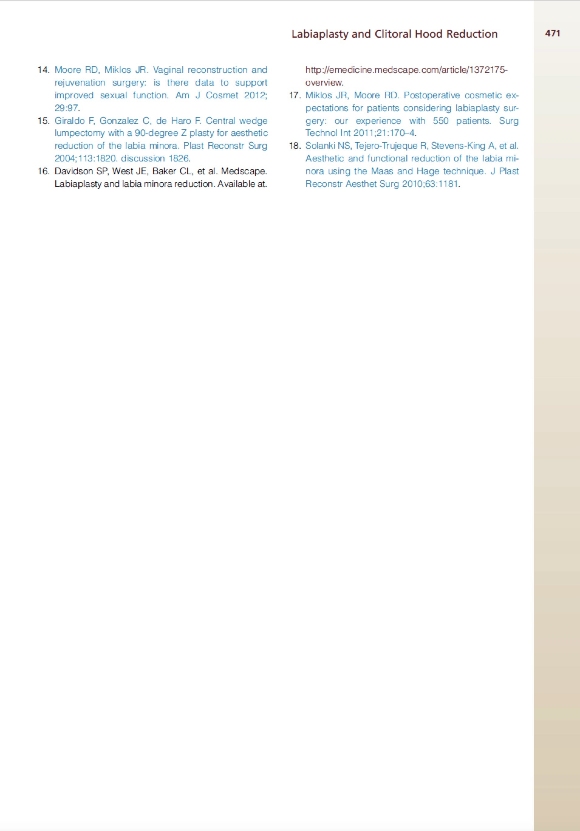 Curvilinear Labiaplasty and Clitoral Hood Reduction Surgery