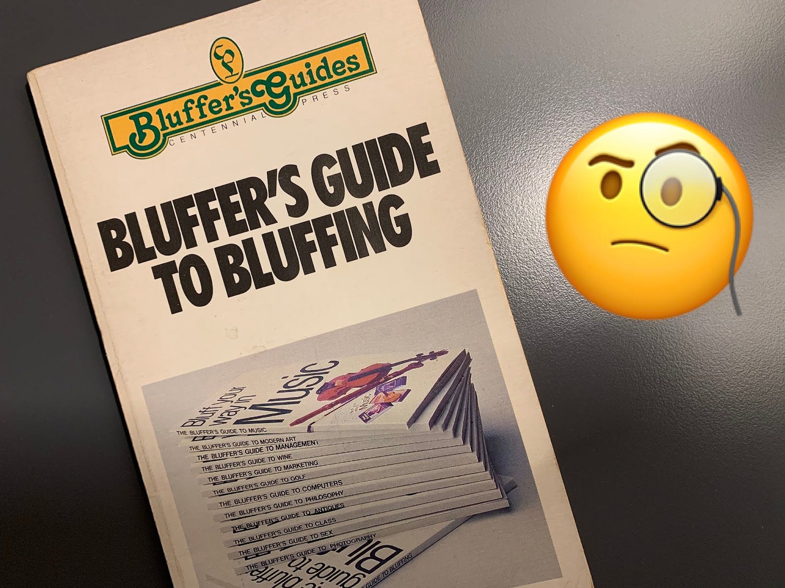 A bluffer's guide to the Bluffer's Guide to Bluffing