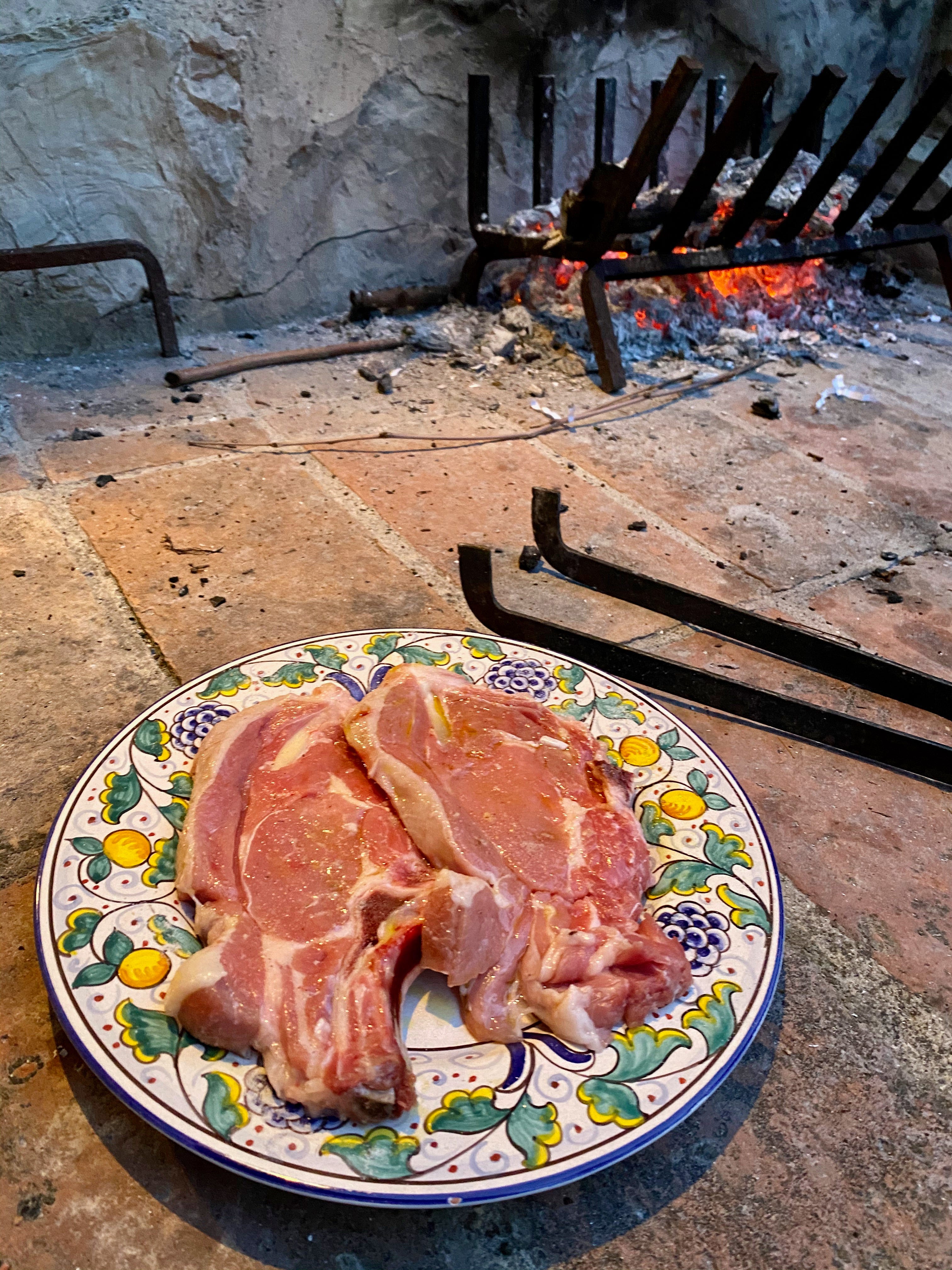 Italian Grilled Dinner Menu - by Elizabeth Minchilli