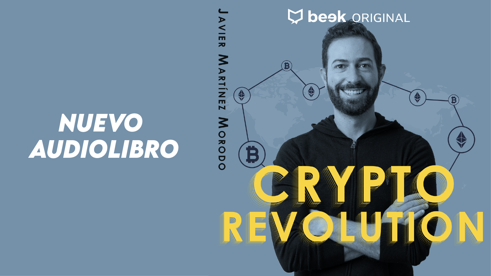 ¡Escucha mi nuevo audiolibro de Crypto! - Javier Morodo