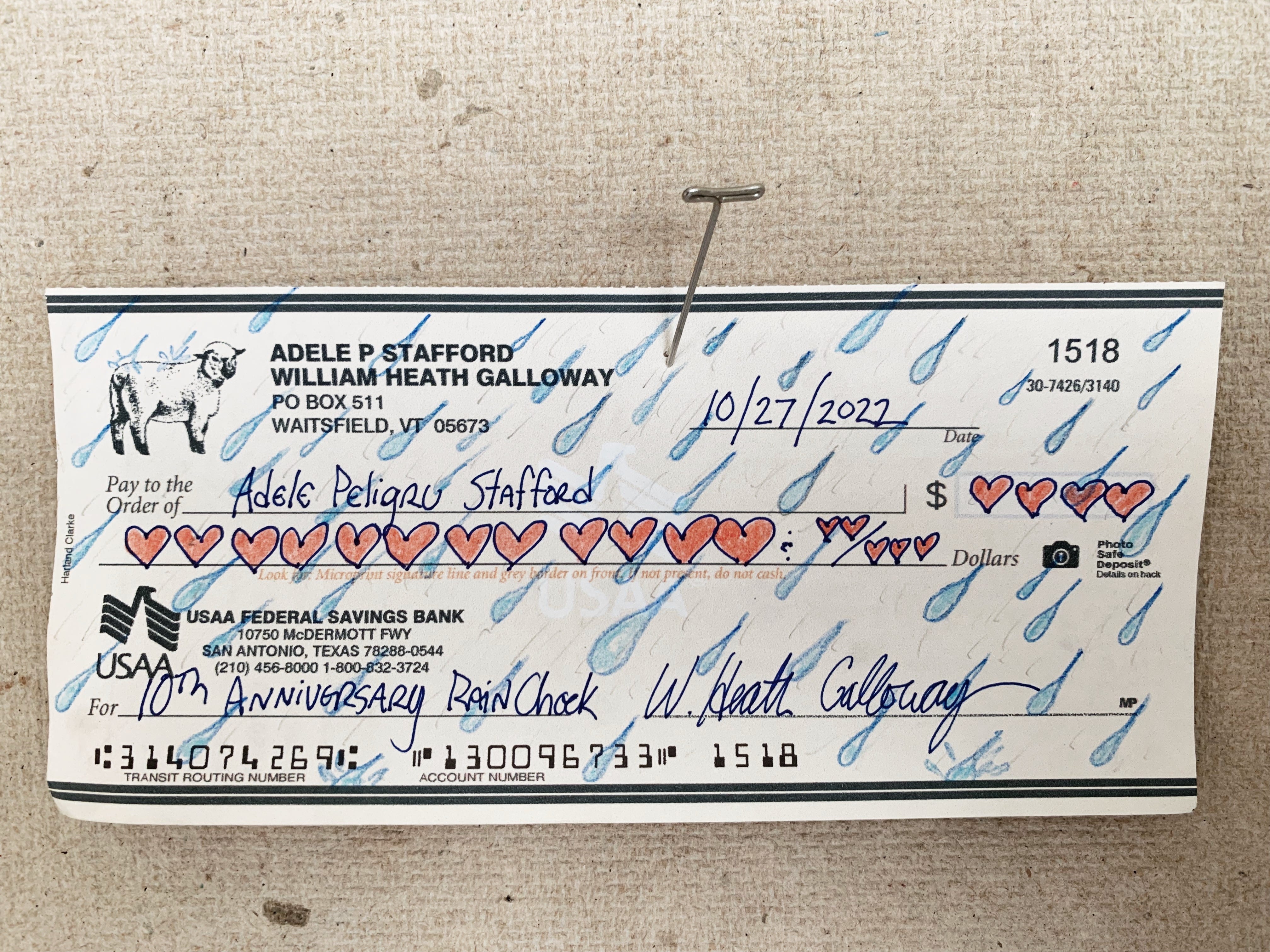 Rain check - by Adele Stafford - Prolonged