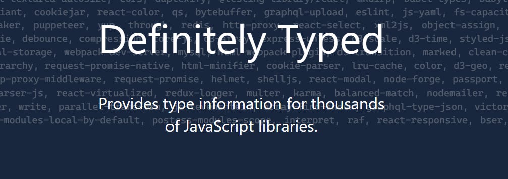 Mid Week Scoop Where Do You Look For Types For Third Party Libraries