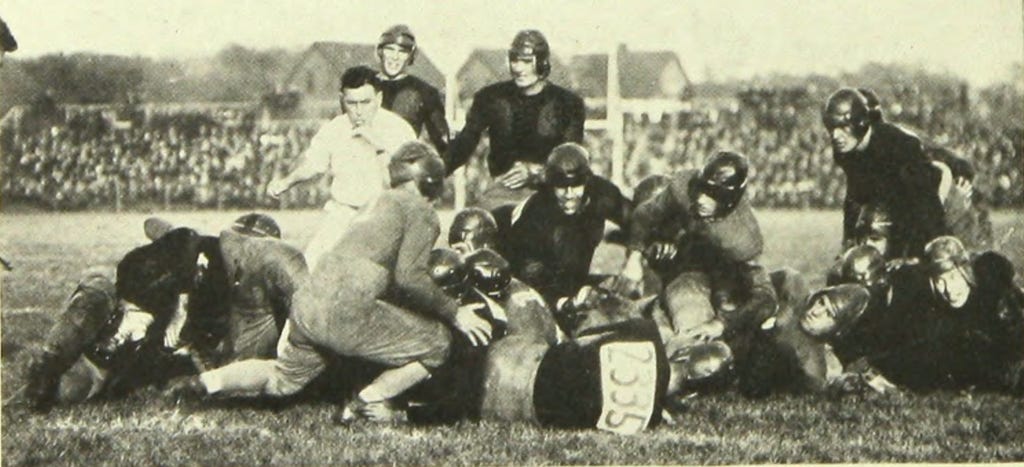 Football's Wacky Uniform Numbers - by Timothy P. Brown