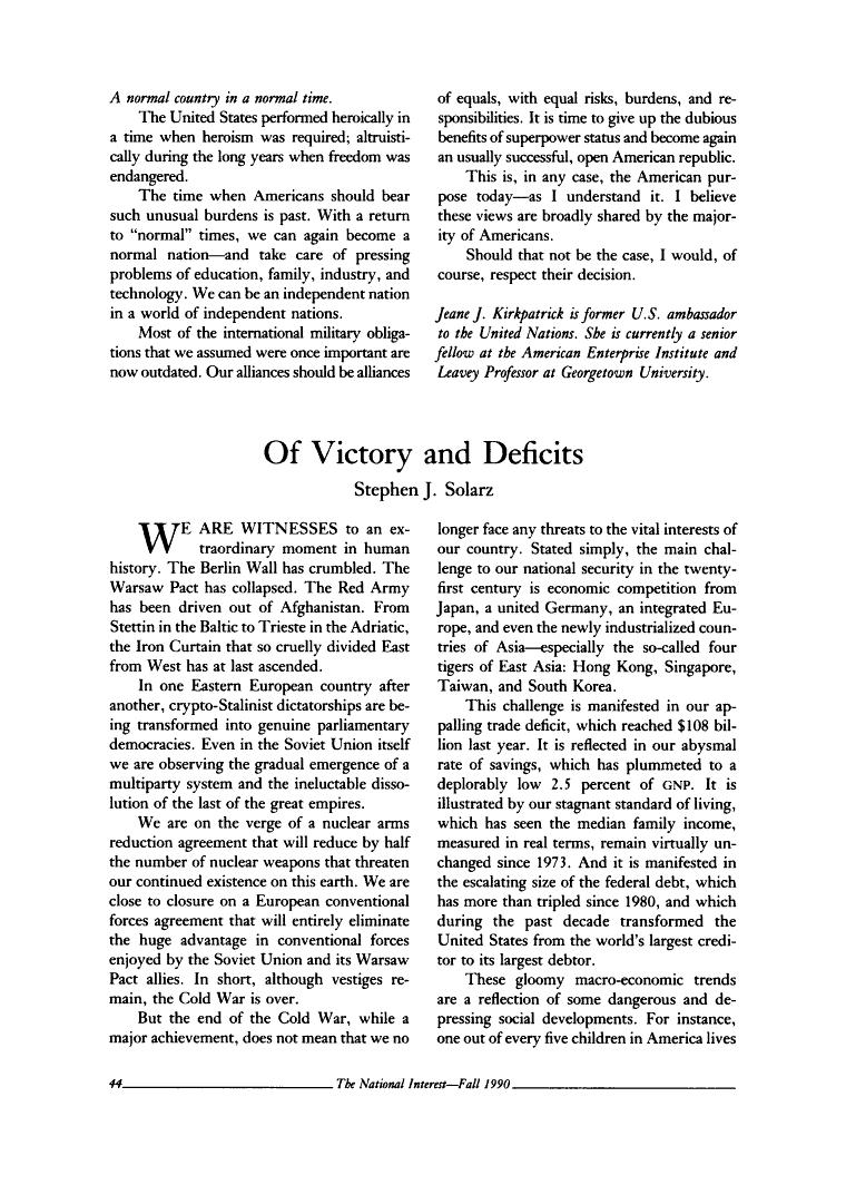 Foreign policy in a time of domestic disarray