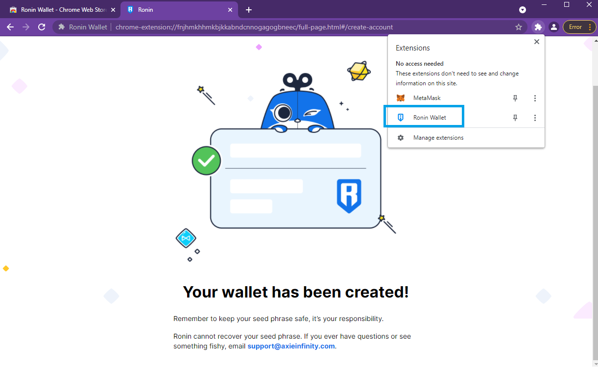 CREATE YOUR AXIE INFINITY ACCOUNT STEP BY STEP FOR PC