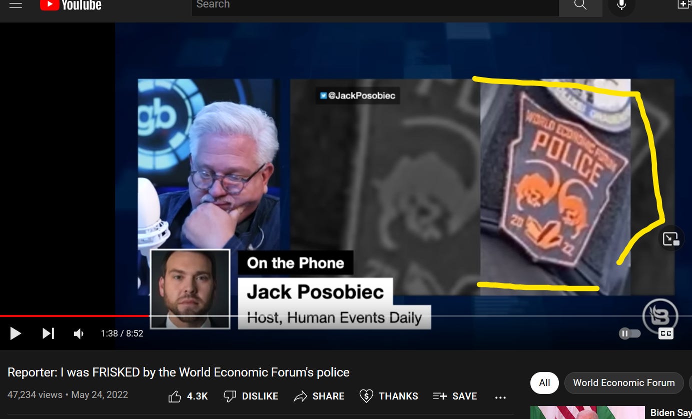 Jack Posobiec meets the WEF Bug Police
