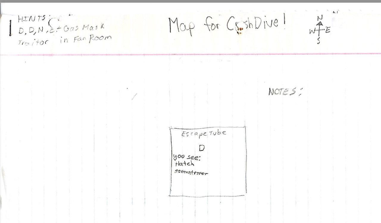 Text Adventure Game Maps - by Paul Lefebvre