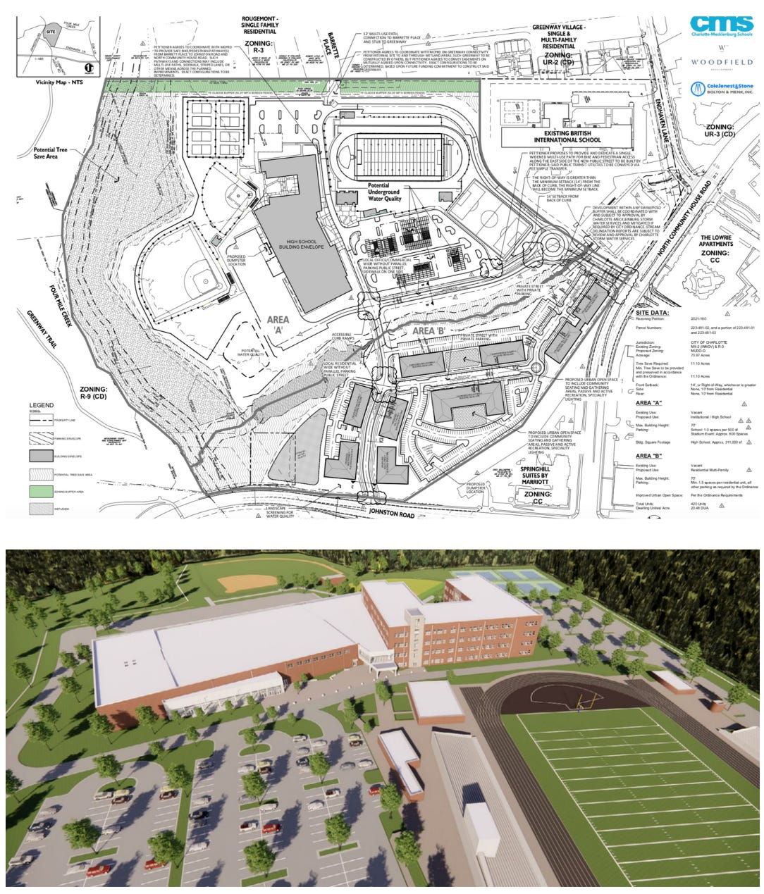 The competition for new houses is in-tents
