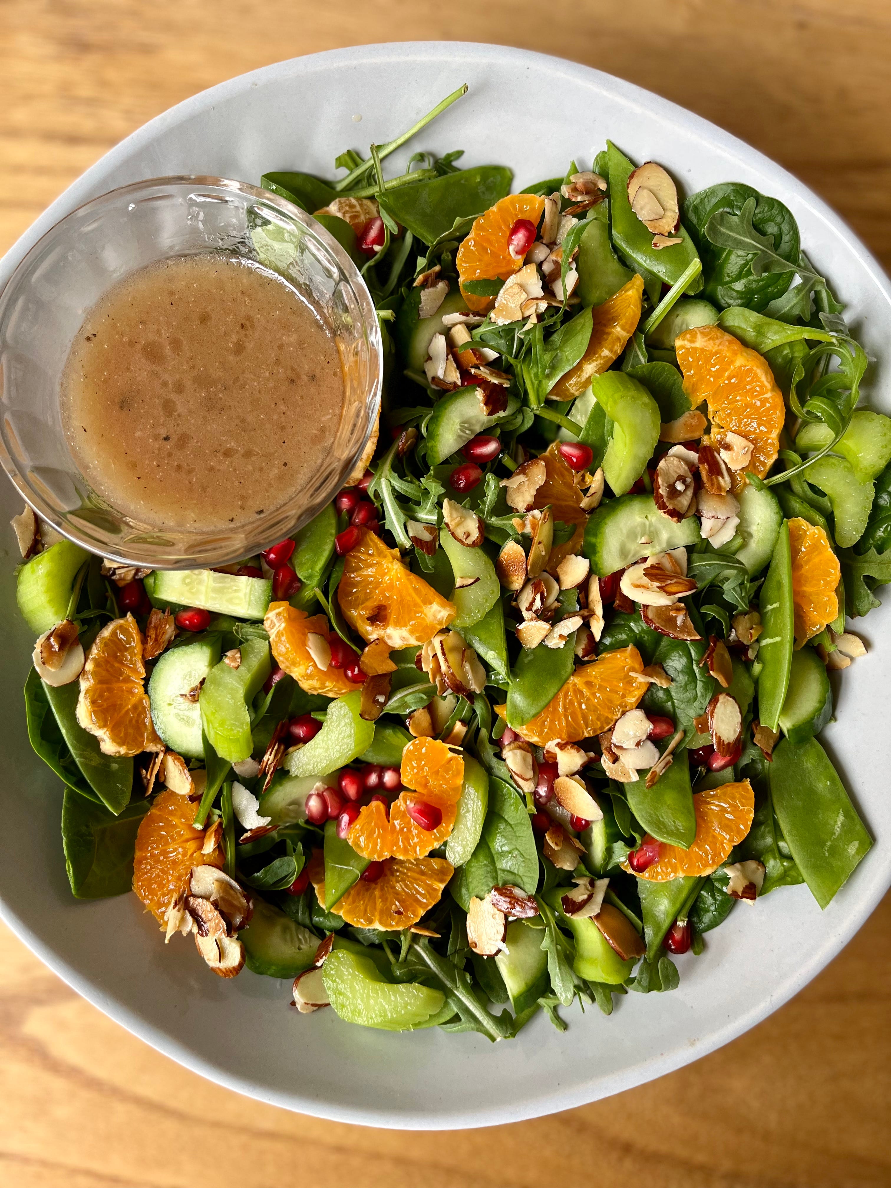 A Perfect Green Salad (The Shabbat Dish I Make Most)