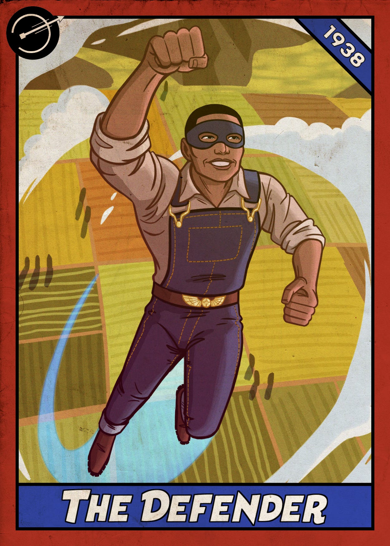 Trading Card Tuesday: The Defender - by Ben Bolling