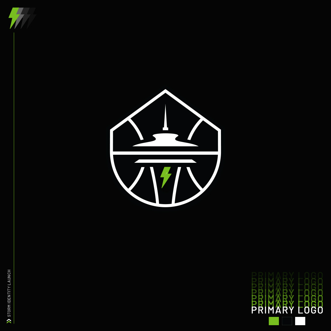 Seattle Storm rebrand with a new logo