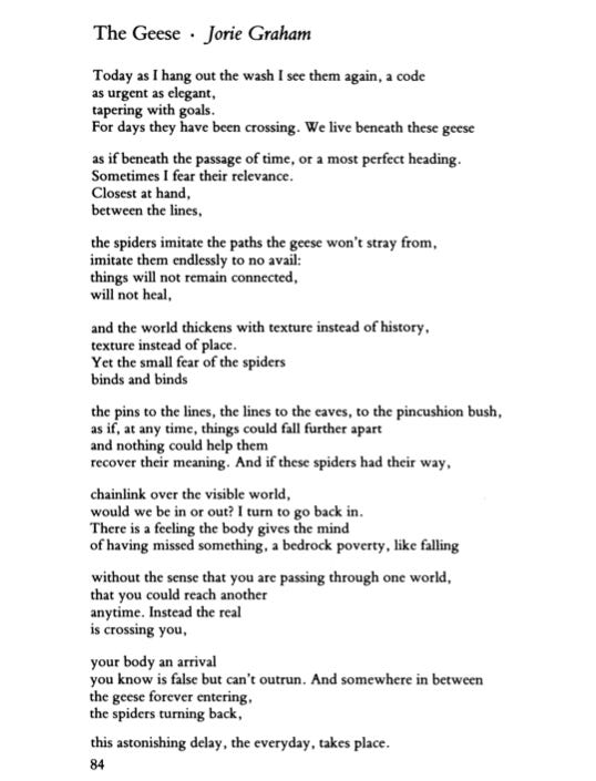 First Loves: Jorie Graham - by Maya C. Popa - Poetry Today