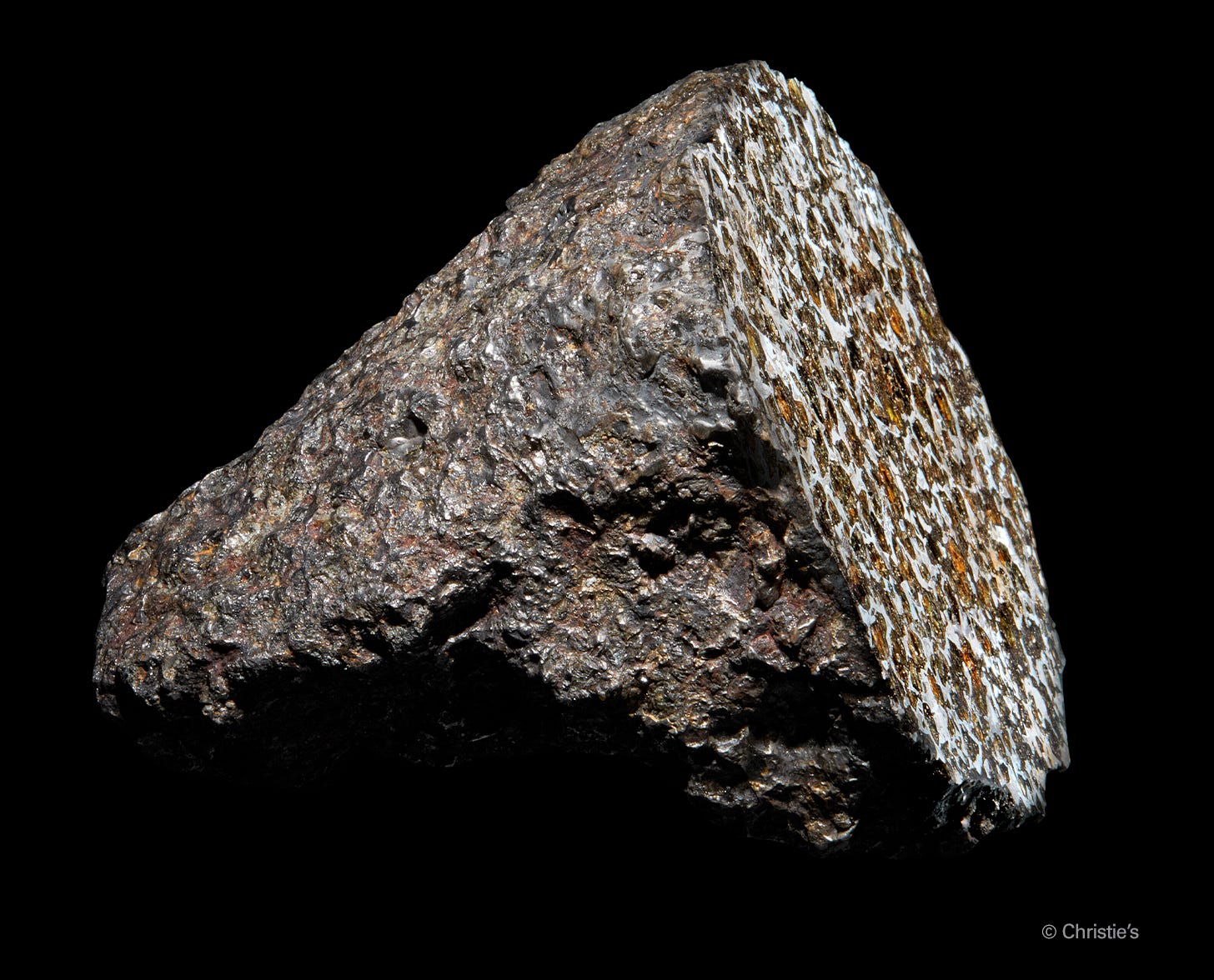 Pallasites by the dashboard light - by Monica McLaughlin