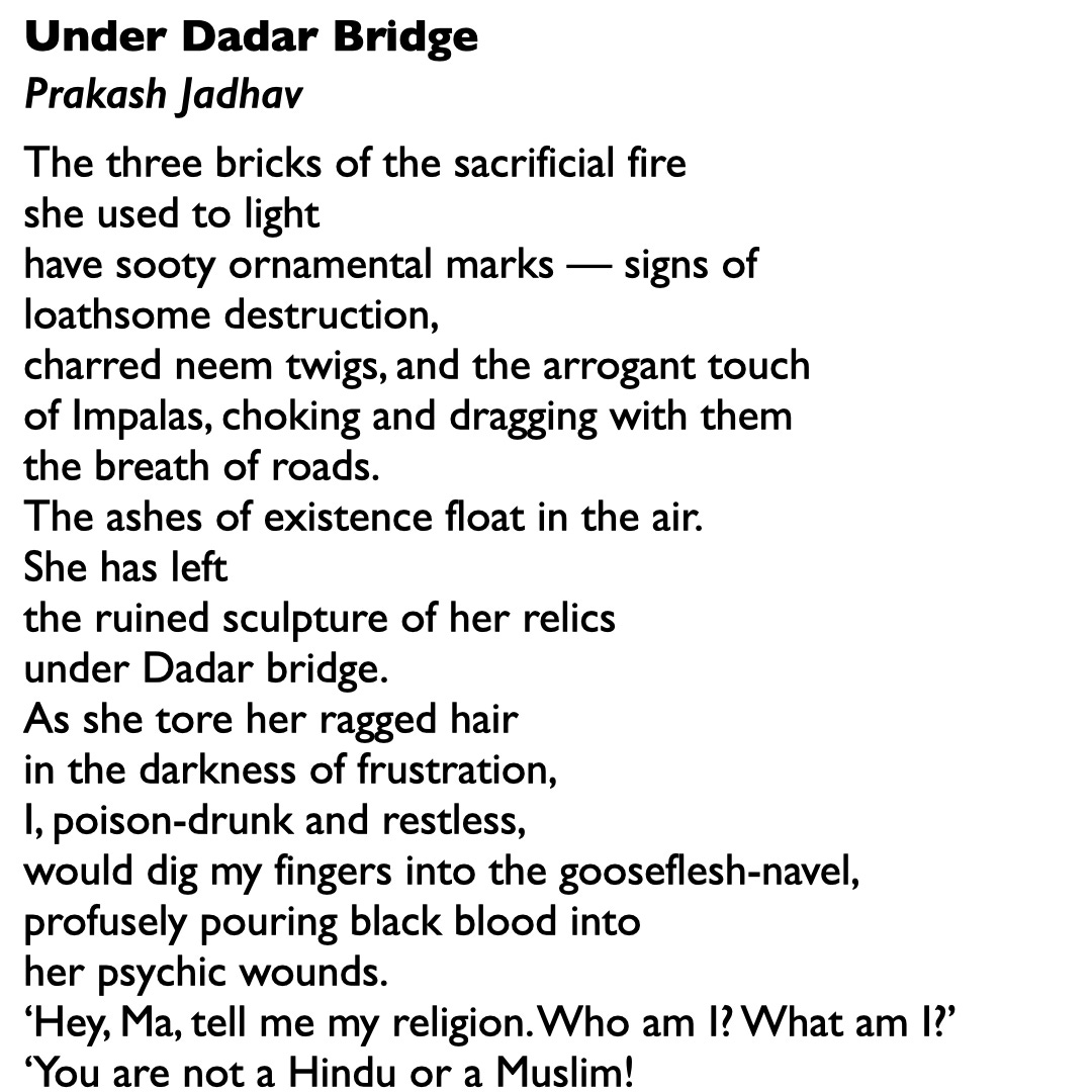 Under Dadar Bridge - by aranya - Poetly