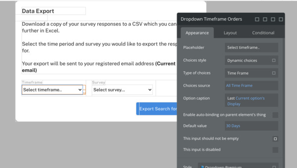 💾 Allowing Users To Export Data From Your Bubble App Nocodesaas Issue 23