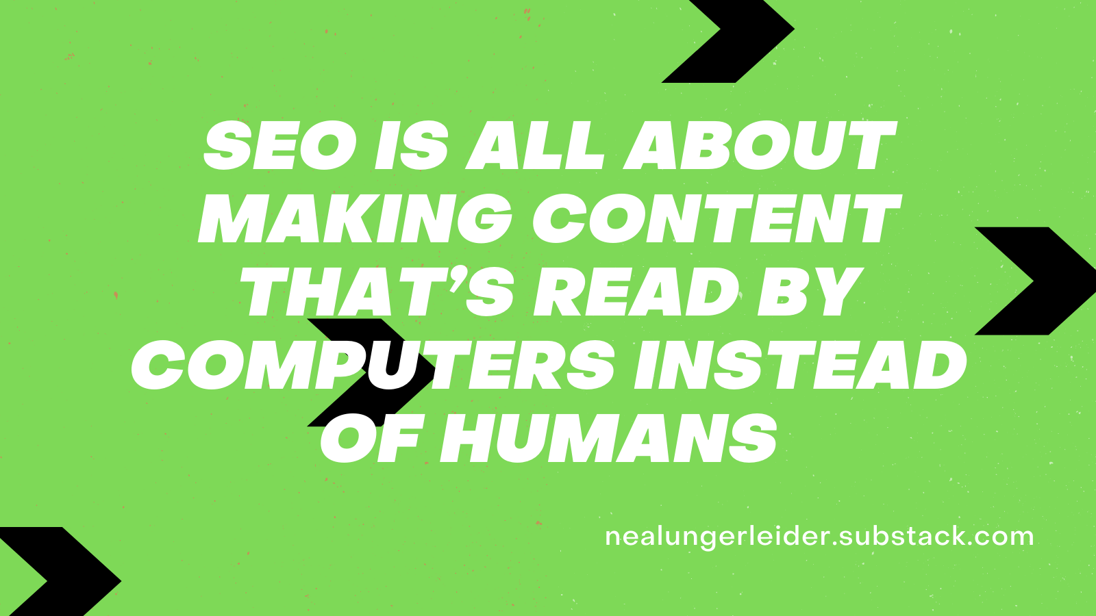 💻When computers make content for each other