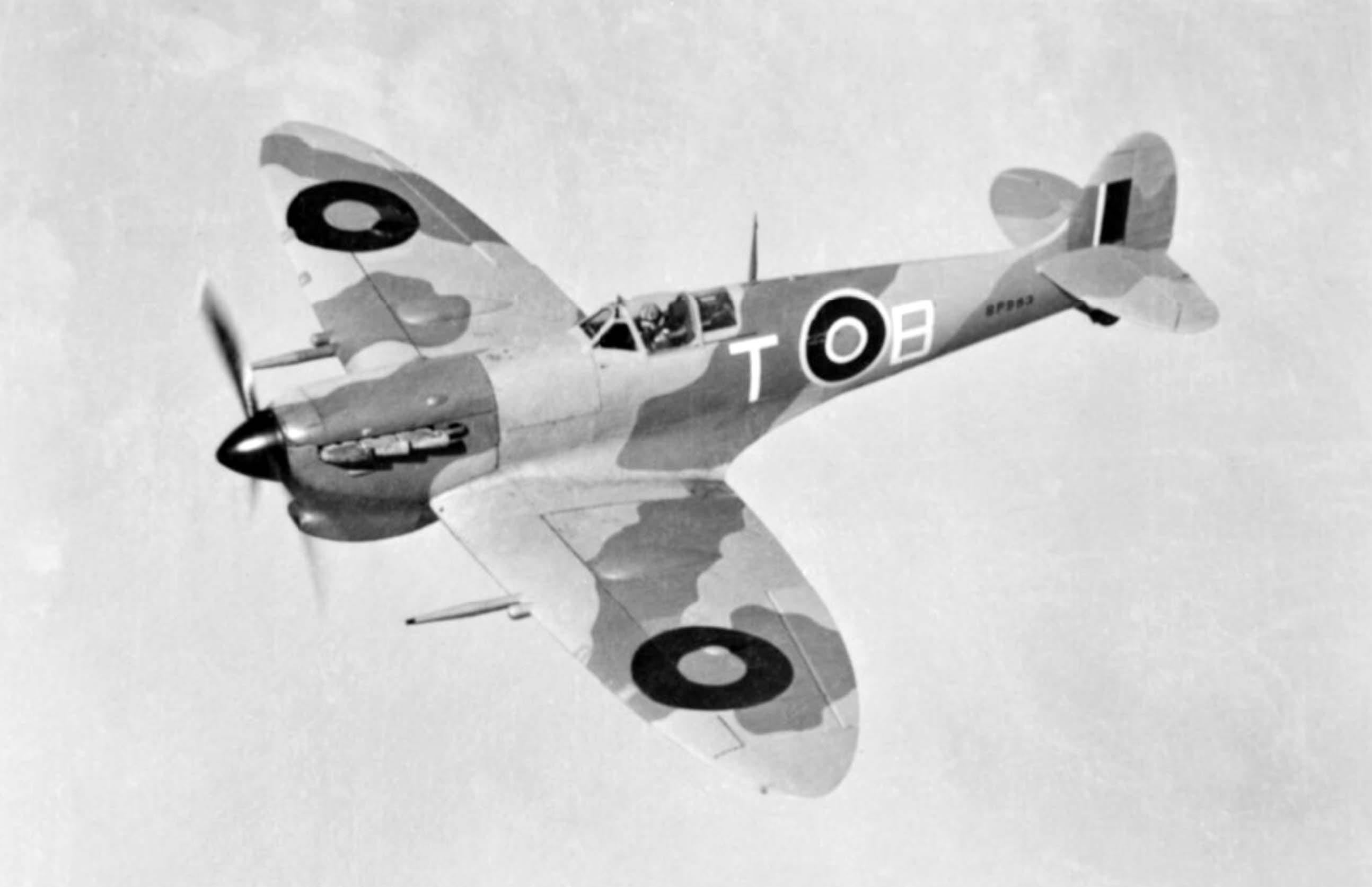 Spitfire Ace downs four in a day - by Martin Cherrett