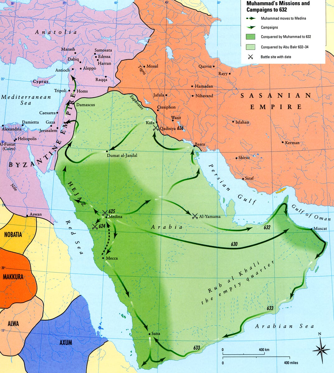 Today in Middle Eastern history: the Battle of Badr (624)