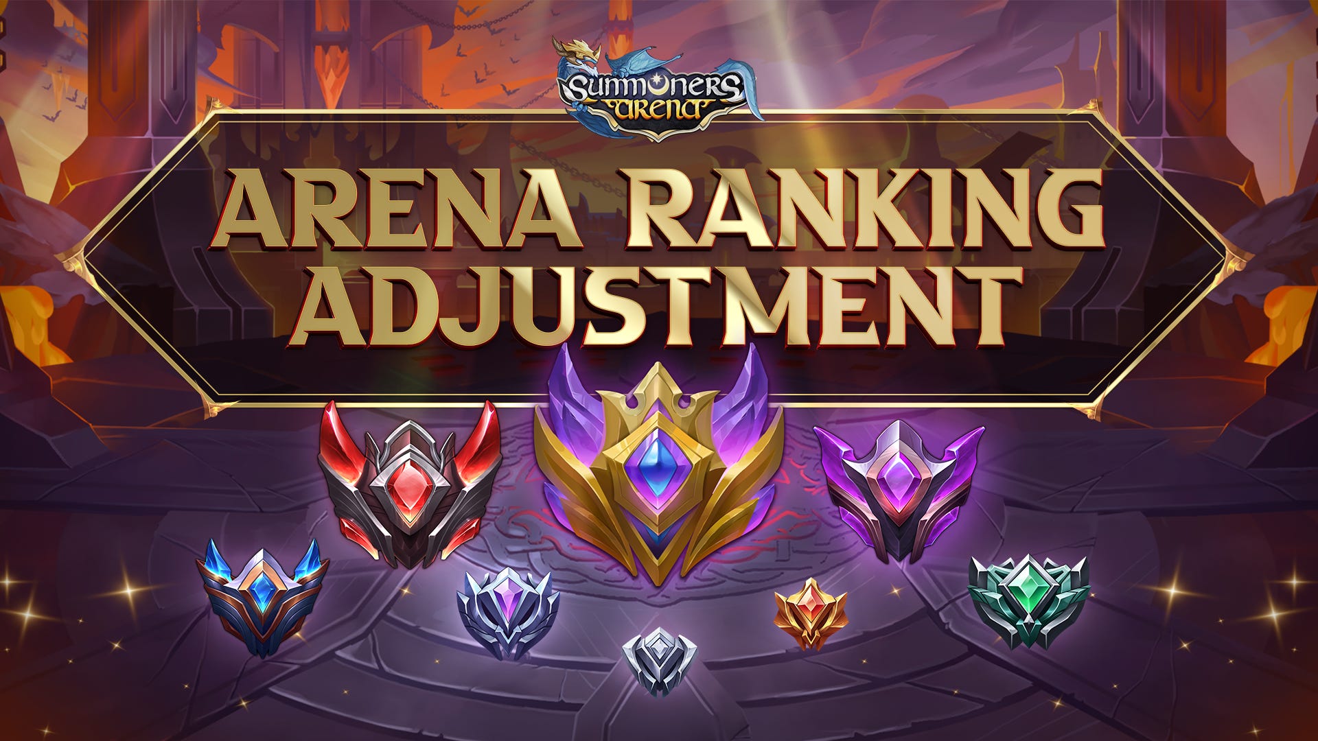 Introducing: Arena Ranking Adjustment - SA World