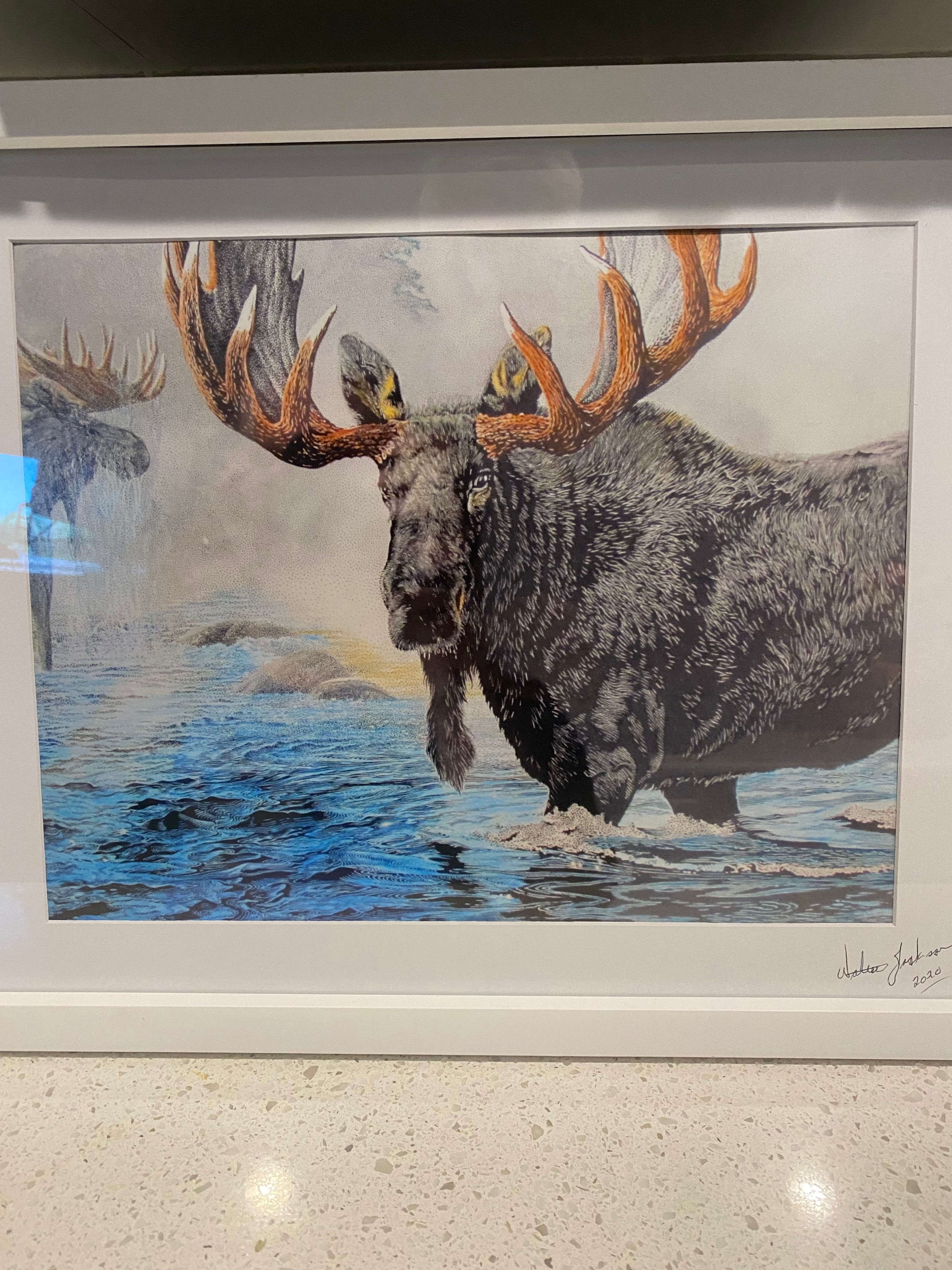 The Gift of Moose and John Bauer - by Monte Solberg