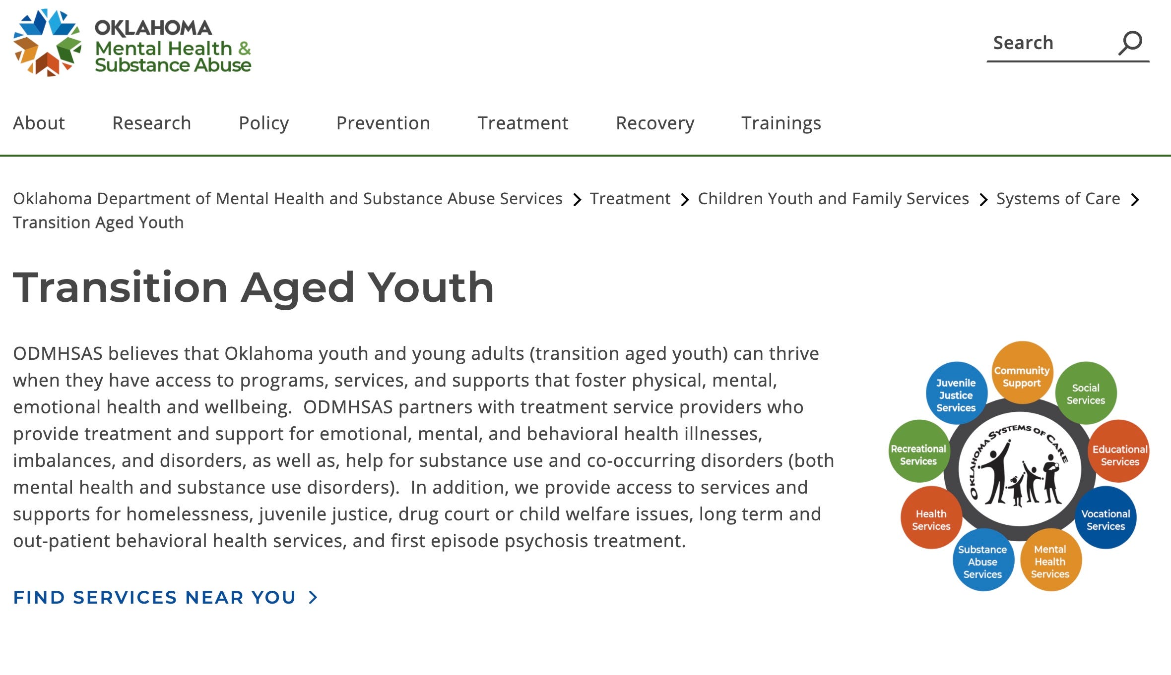 Oklahoma Department of Mental Health & Substance Abuse Endorses Term ...