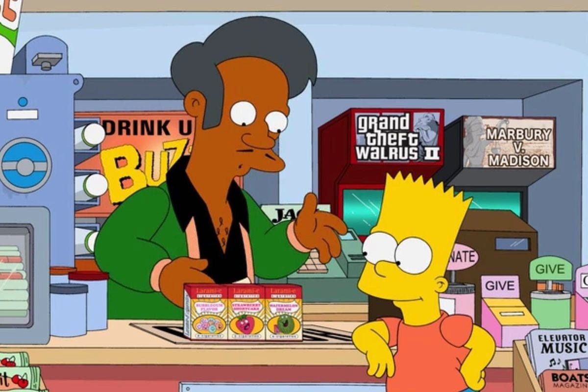 Thoughts on the SJW Campaign against Apu from 'The Simpsons'