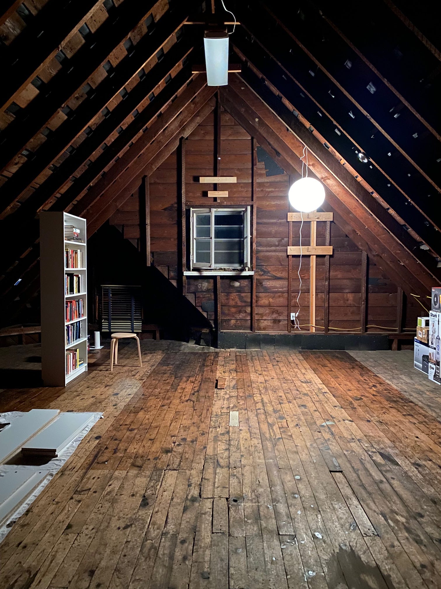 Attic Library Renovation