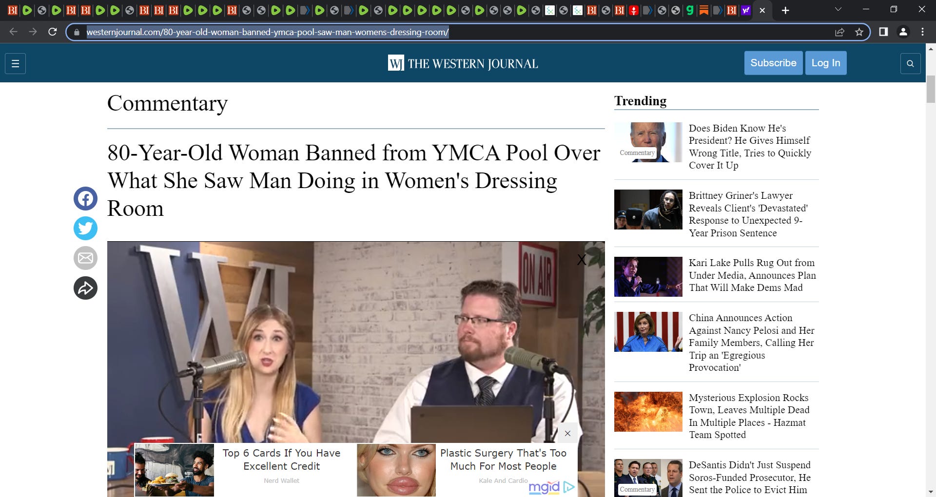 80-Year-Old Woman Banned from YMCA Pool Over What She Saw Man Doing in ...