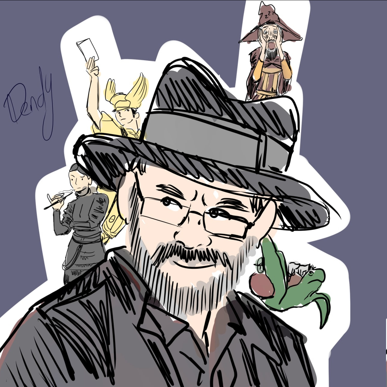 Feliz cumpleaños Sir Terry - by Rincewind