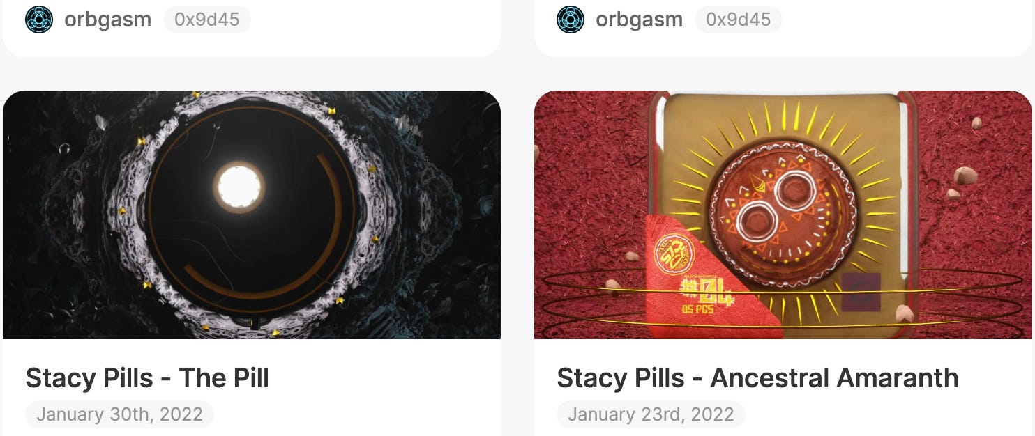 Non Fungible Psychedelic Sci-Fi - by Orban Isma - orbisms