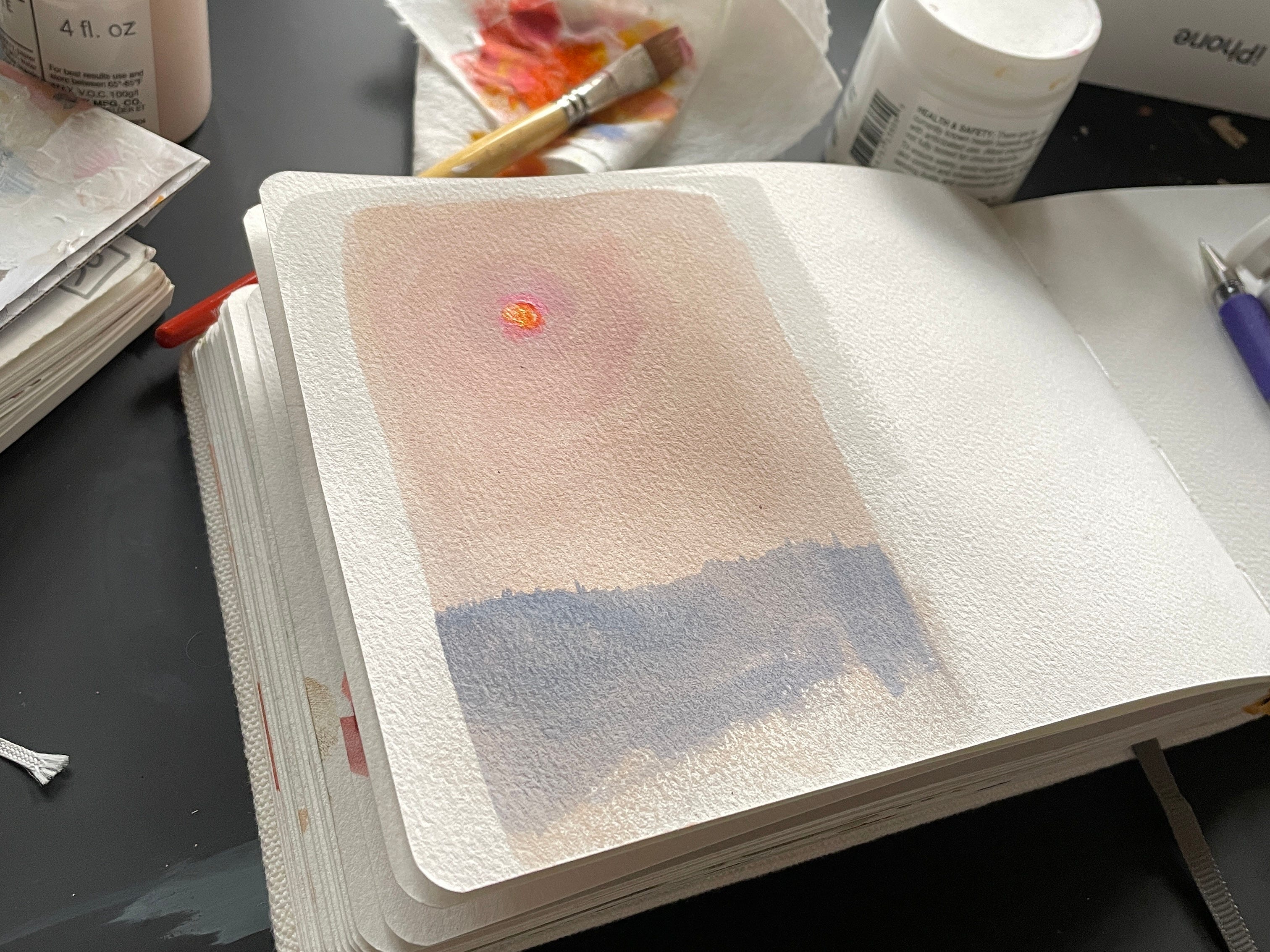 Raining ash / summer peaches - by Britchida